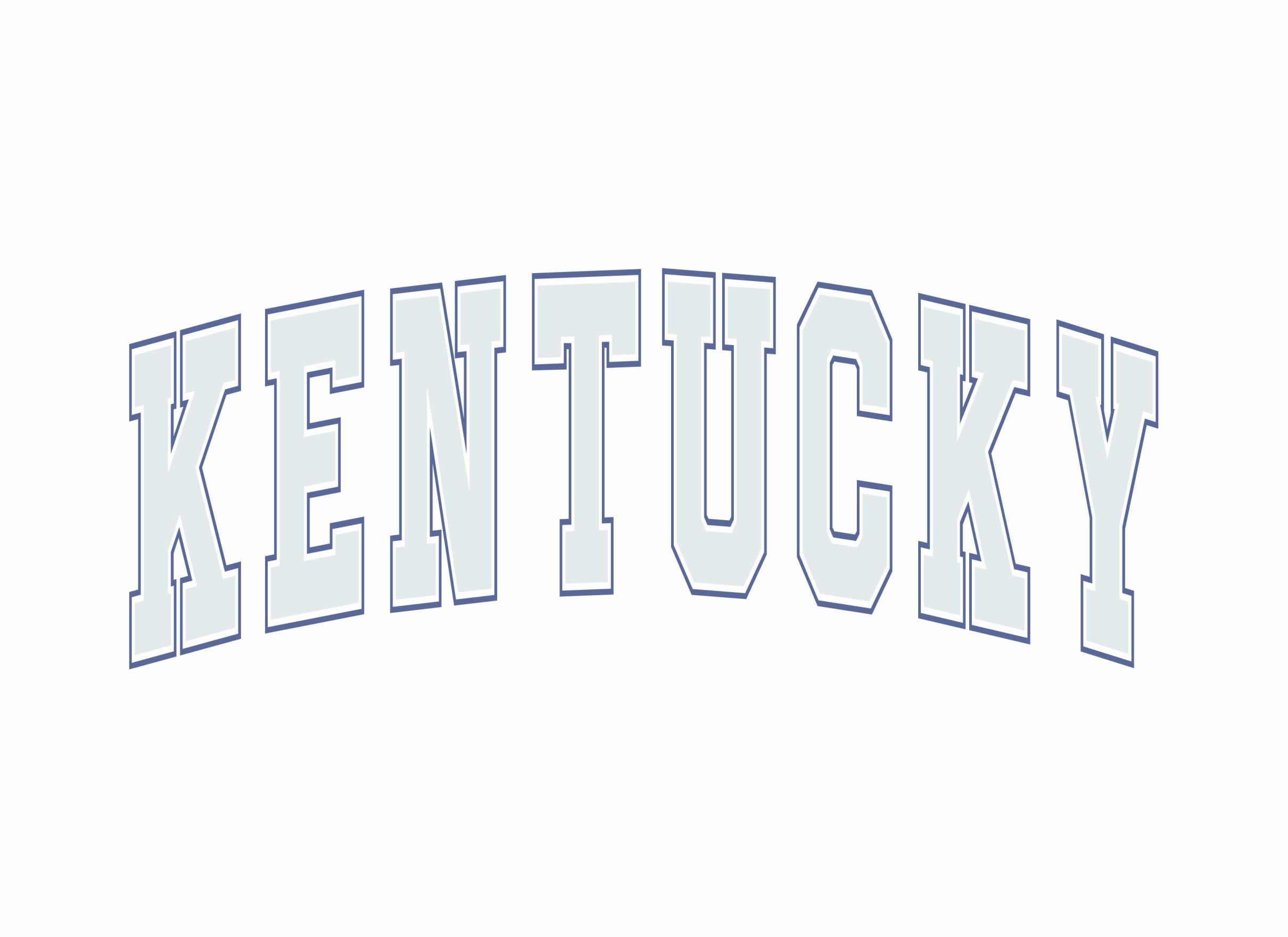 Kentucky Letters Svg, Kentucky Png, Kentucky Vector File, Kentucky ...