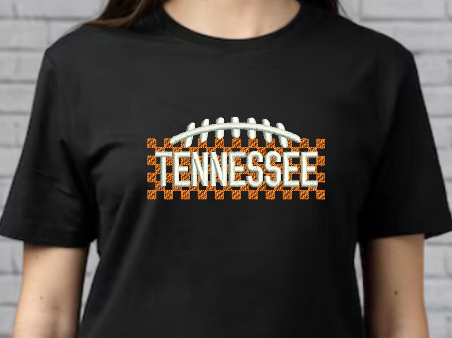 Tennessee Checkered Machine Embroidery Design | Tennessee State ...