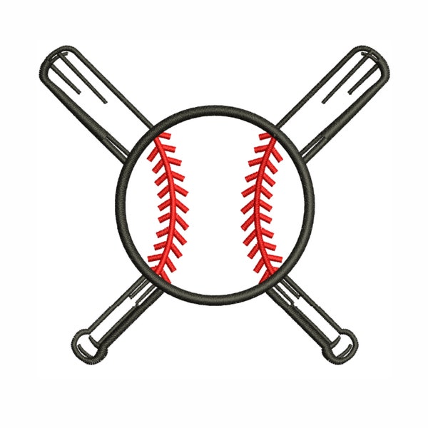 Baseball Embroidery - Etsy