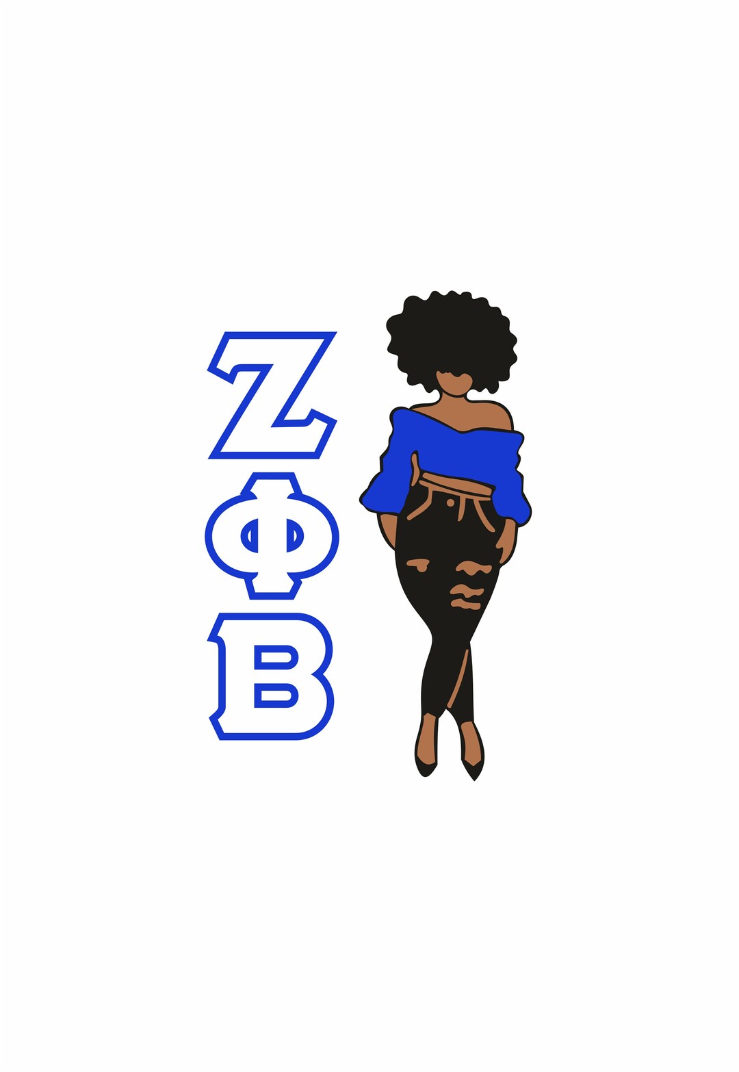Girl Zeta Phi Beta Svg Zeta Phi Beta Png Zeta Phi Beta Sorority Vector File Zeta Phi Beta