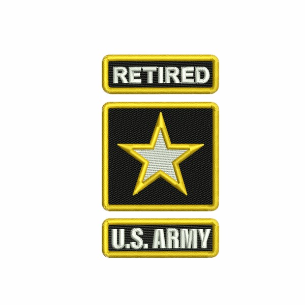 Us Army Embroidery Design Font - Etsy