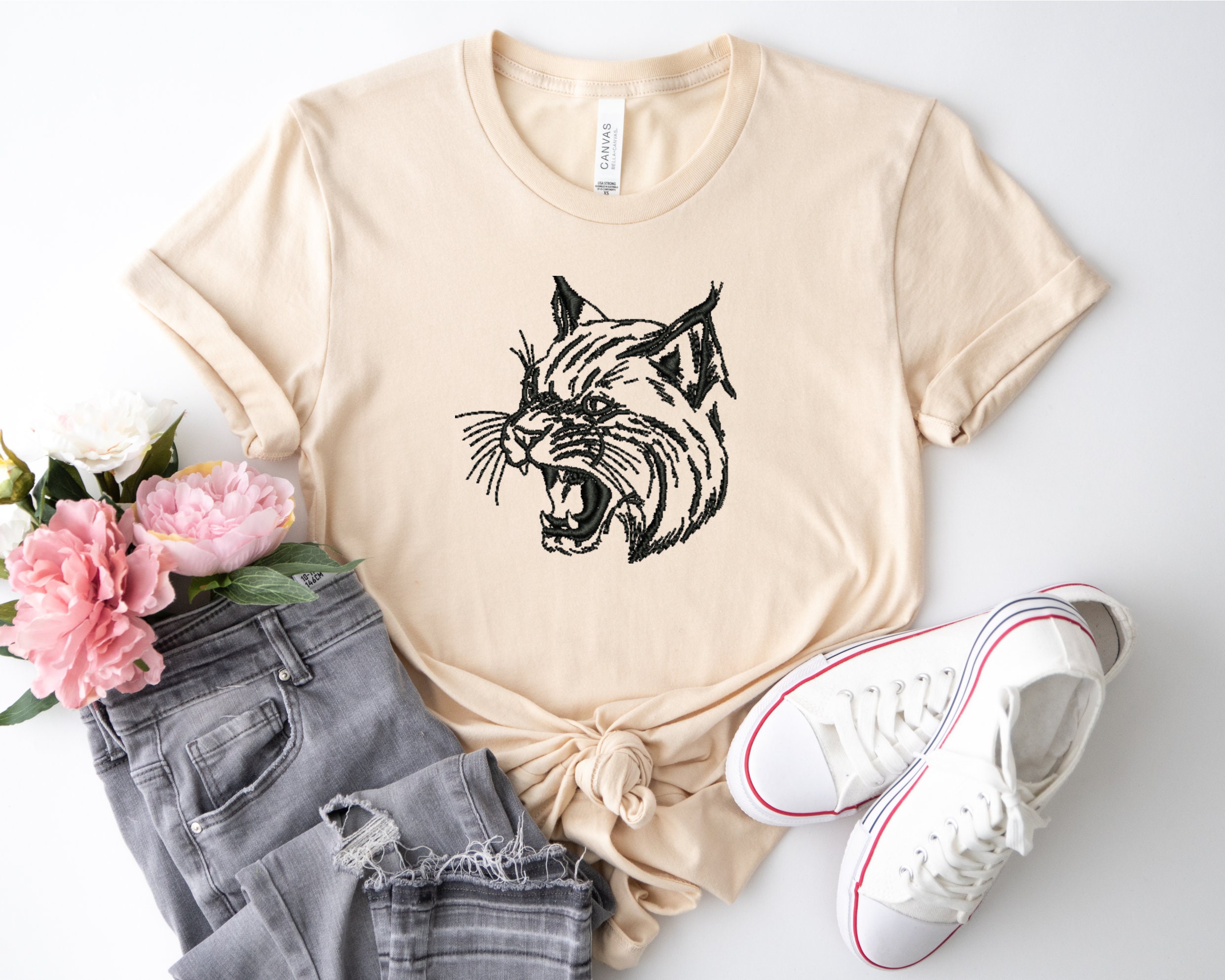 Wildcats Embroidery Design | Wildcats Face DST File | Wildcats Head PES ...