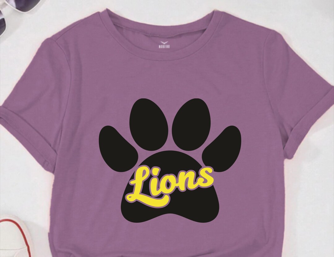 Lions Paw Svg, Lions Paw Print Png, Paw Print Vector Files, Lions Svg ...