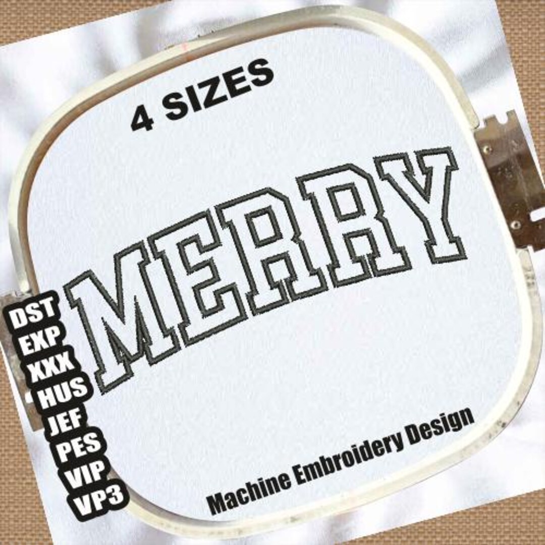 Merry Machine Embroidery Designs | Christmas Embroidery Patterns | Merry Christmas Embroidery ...