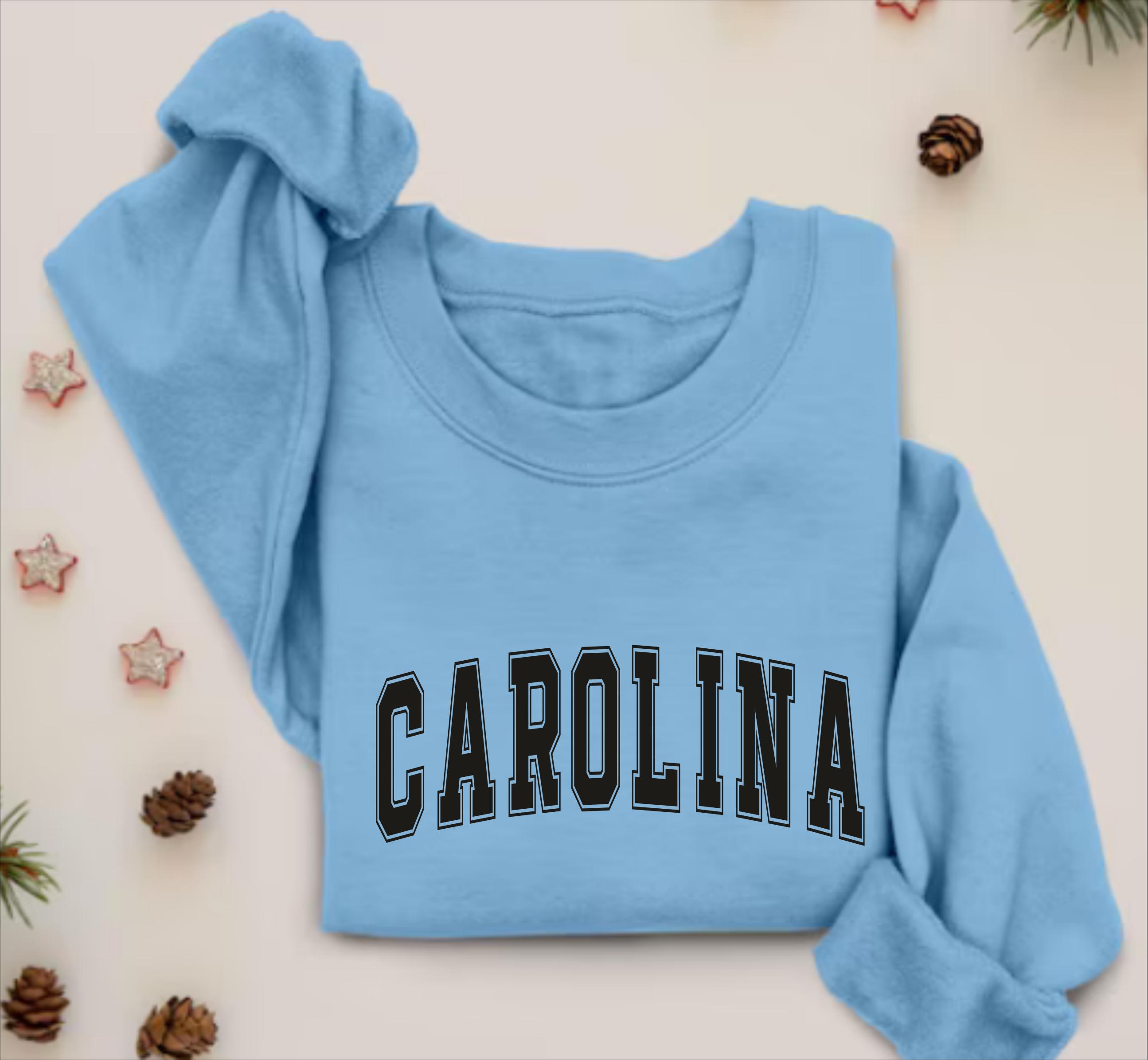 Carolina Svg, Carolina Png, Carolina Letters Vector File, Carolina ...