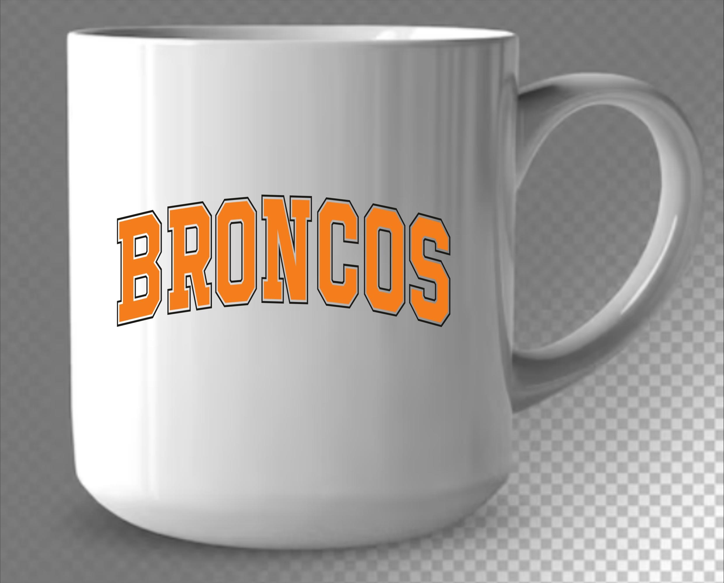 Broncos Letters Svg, Broncos Font Png, Broncos Vector File, Broncos ...