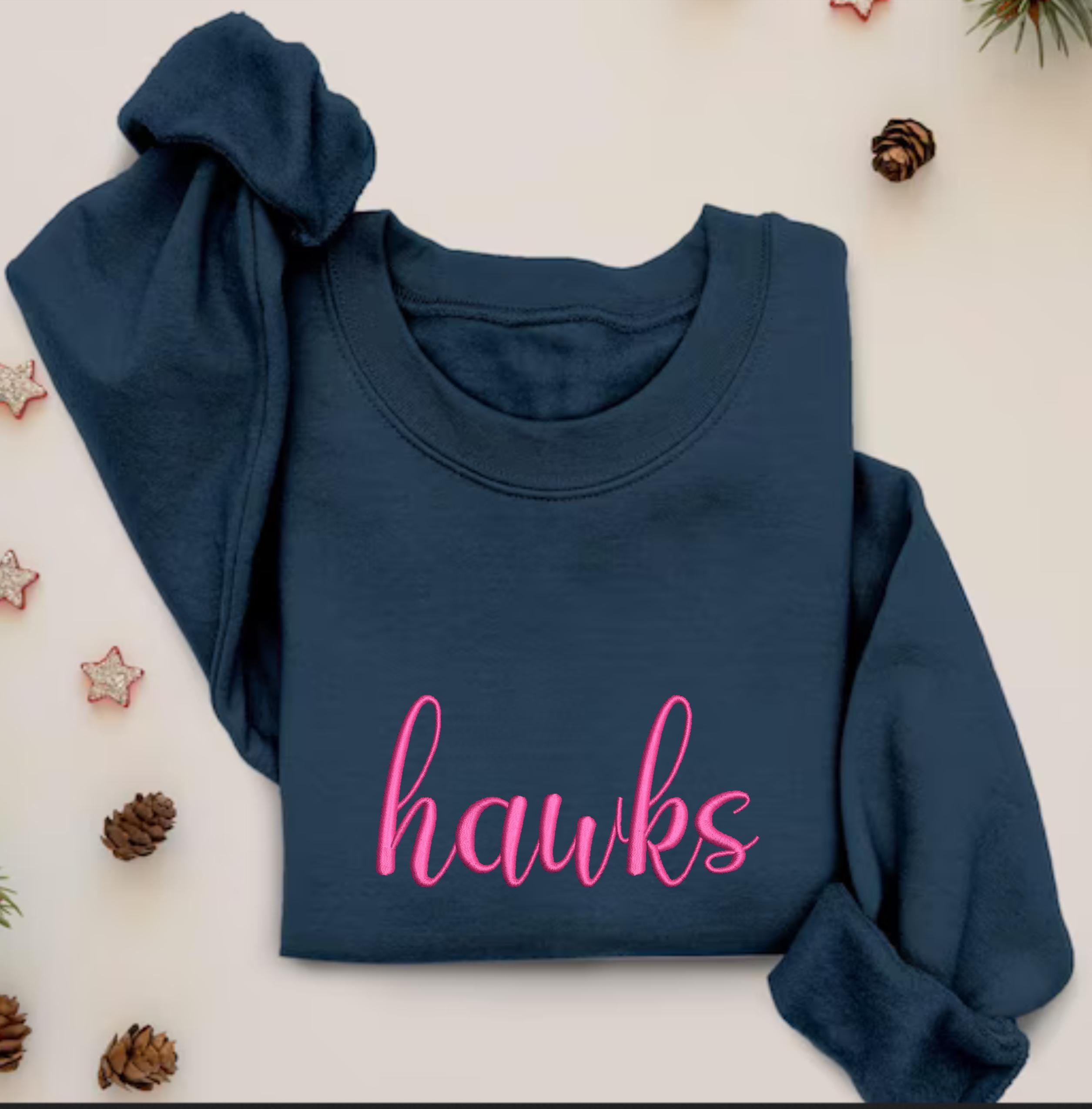 Hawks Machine Embroidery Designs | Hawks Letters Embroidery Patterns ...