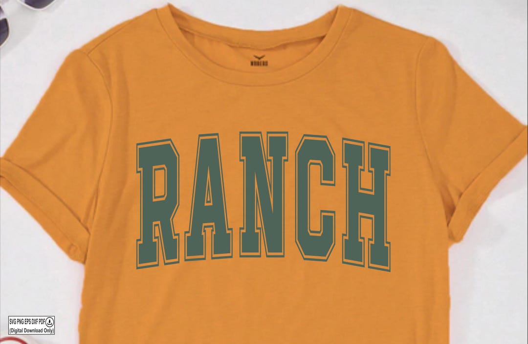 Ranch Svg, Ranch Png, Ranch Letter Vector File, Ranch Svg Png, Love ...