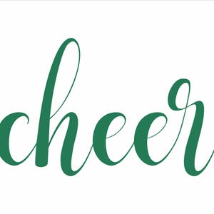 Cheer Svg, Cheerleading Png, Cheer Letters Font Vector Files ...