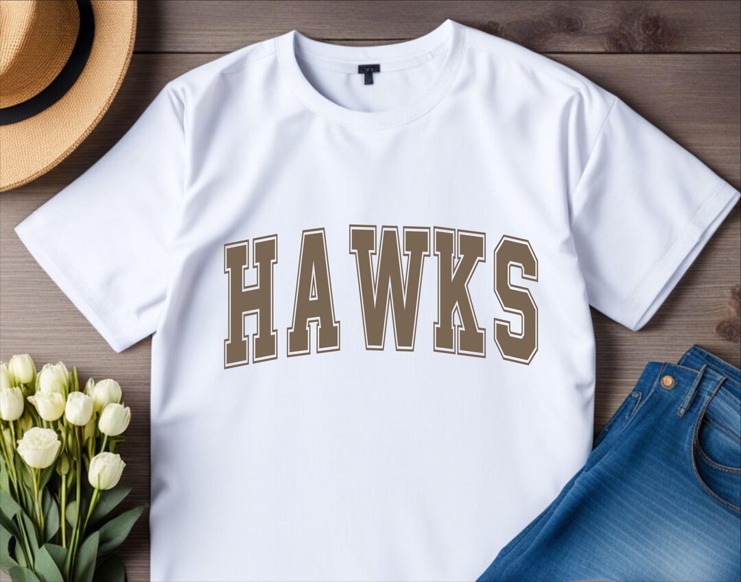 Hawks Svg, Hawks Bird Png, Hawks Letters Vector File, Hawks Font Svg ...