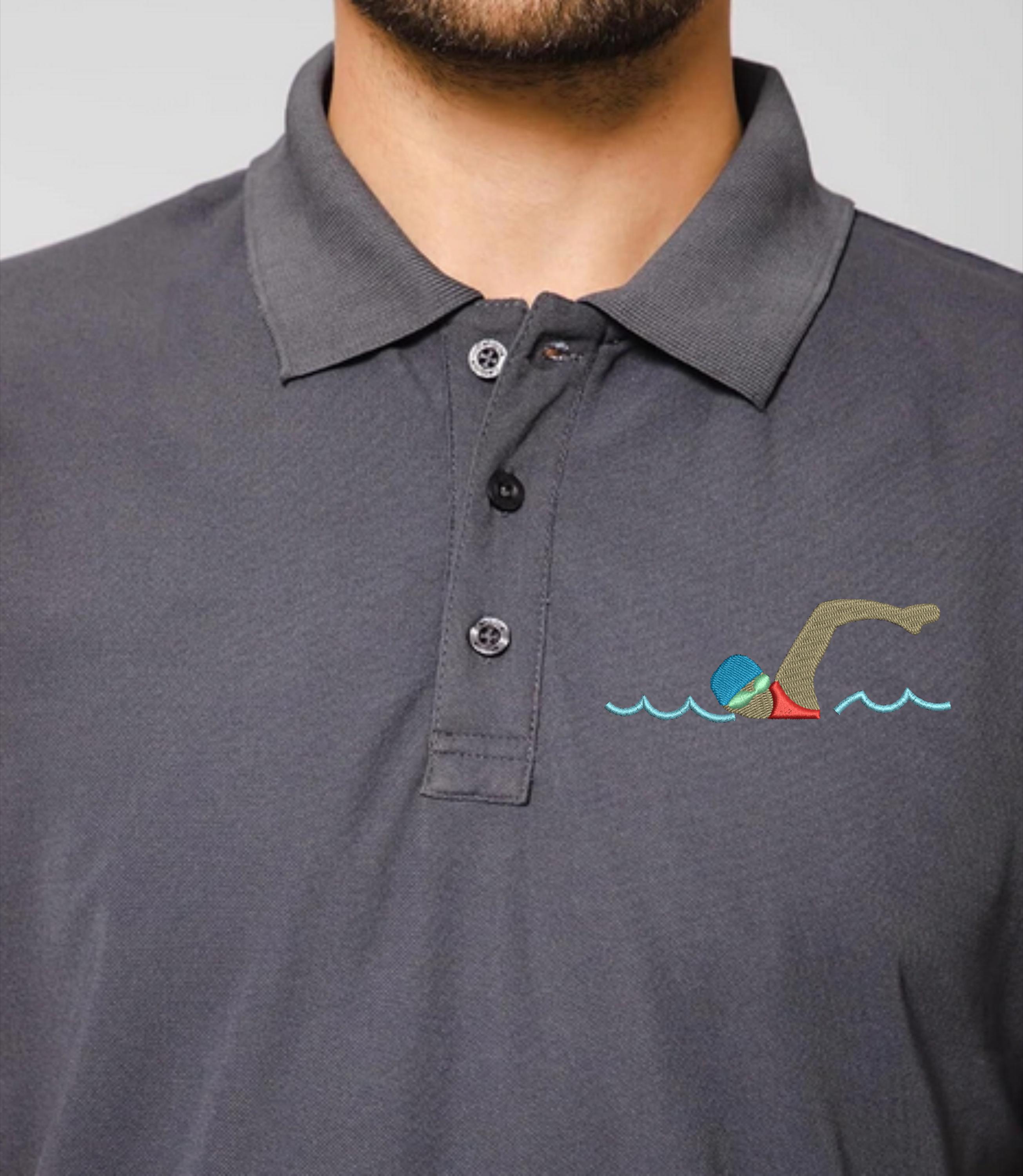Swimmer Machine Embroidery Design | Swim Embroidery Pattern | Swimming ...