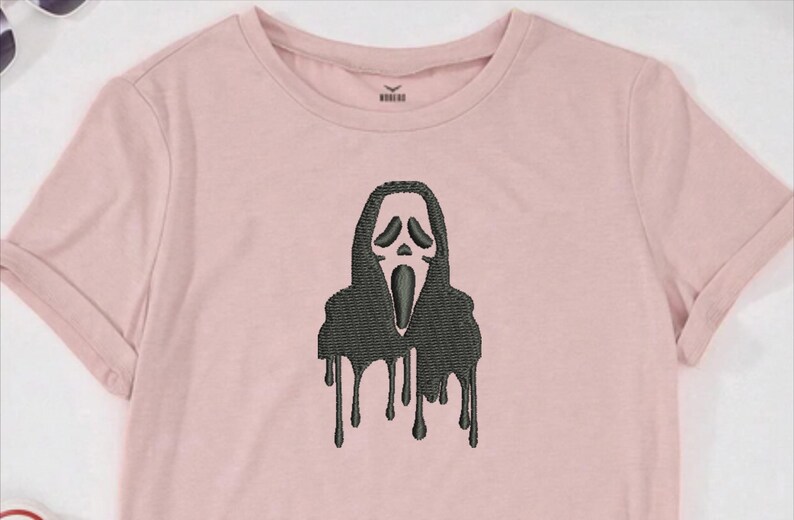 Halloween Scream Machine Embroidery Designs | Ghost Face Embroidery ...