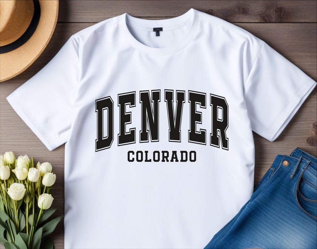Denver Colorado Svg, Denver Png, Colorado Vector File, Denver Colorado ...
