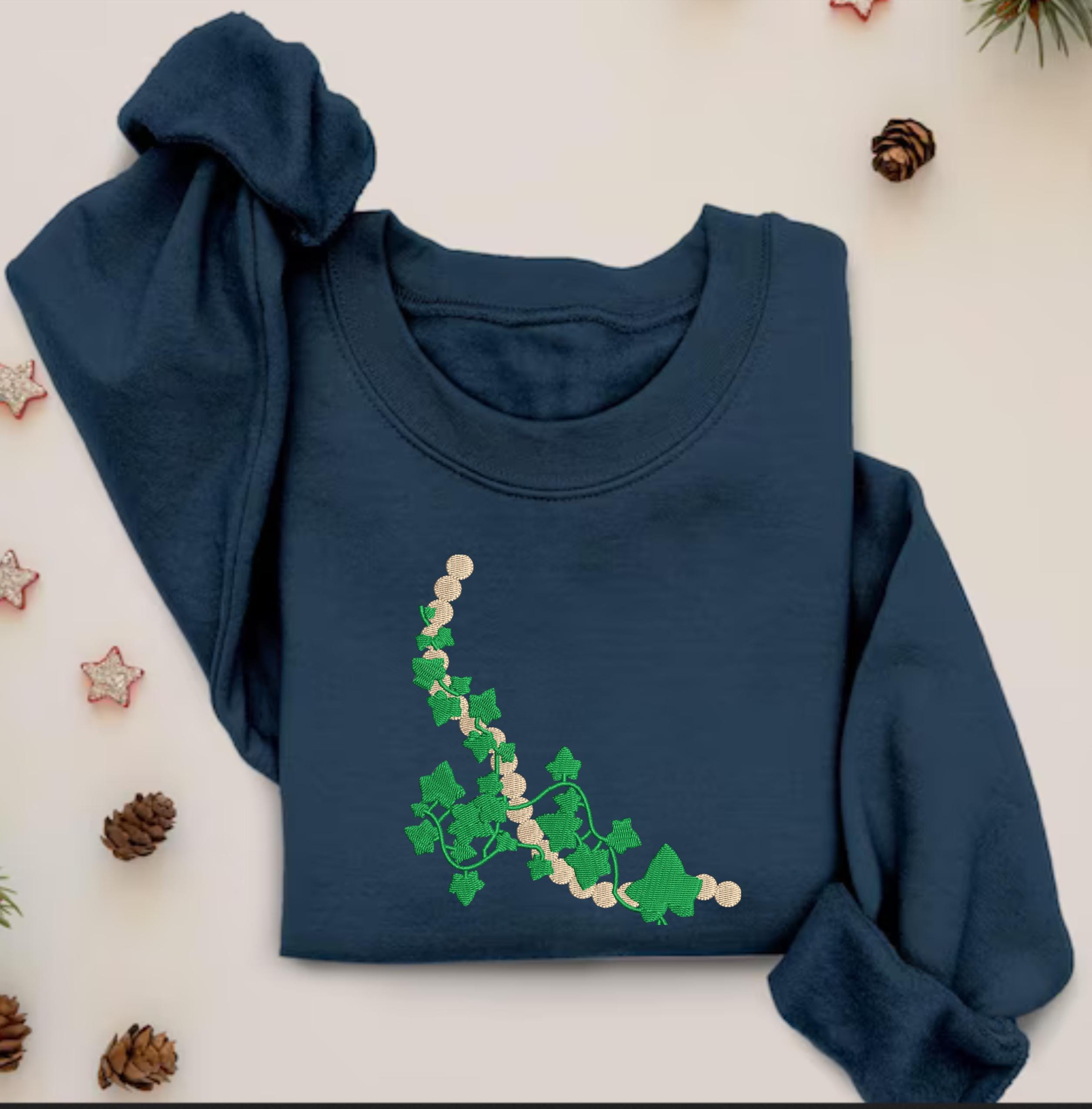 Pearl Ivy Leaf Machine Embroidery Design | Ivy Leaves Embroidery ...