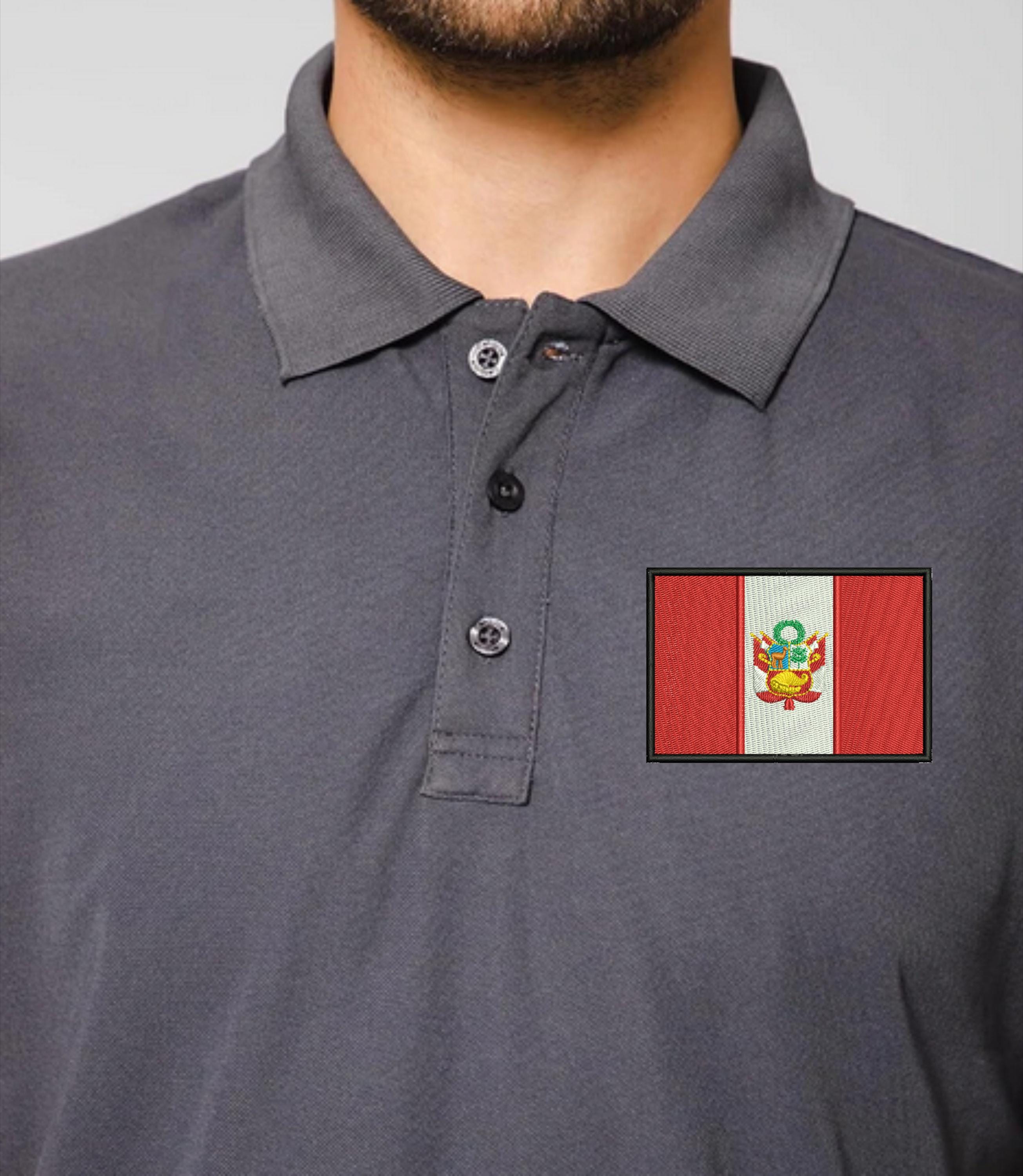 Flag of Peru Machine Embroidery Designs | Peruvian Flag Embroidery ...