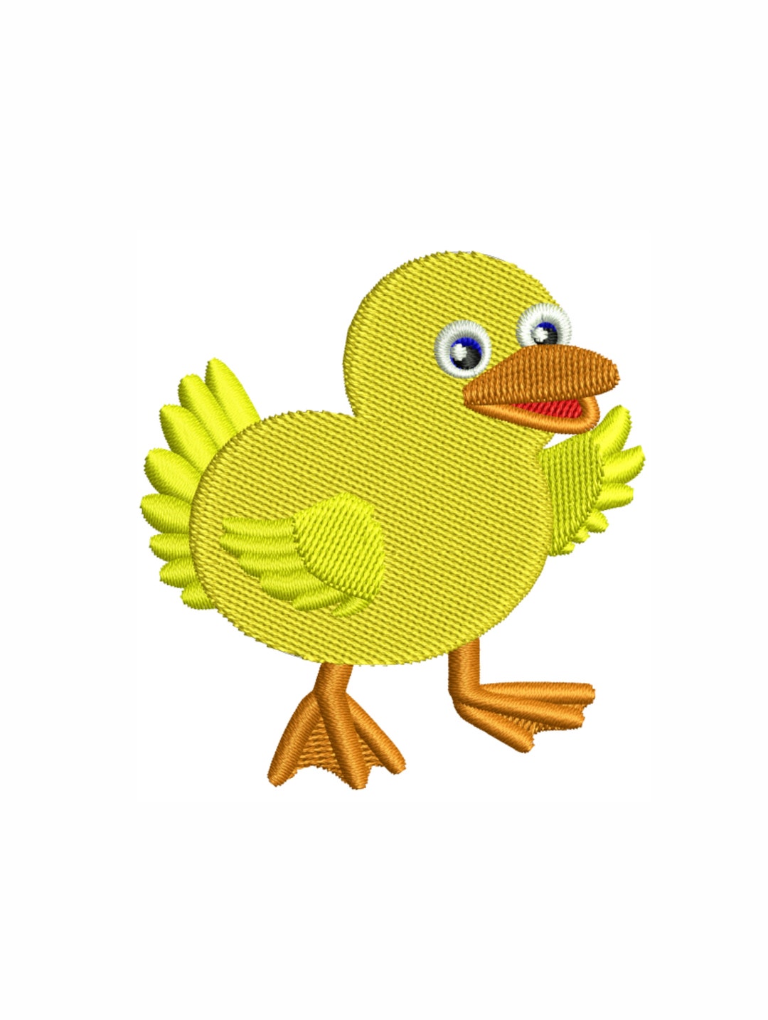 Duck Machine Embroidery Design Yellow Duck Embroidery Design Pattern ...