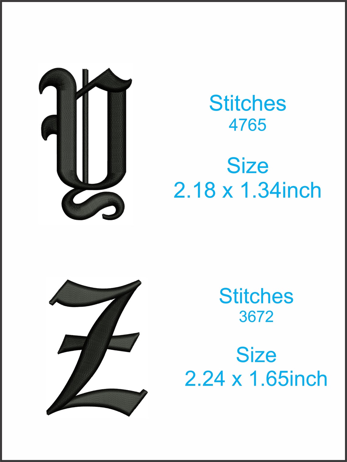 Raised Puff Letter Pack Embroidery Design | 3D Puff Bundle Embroidery ...