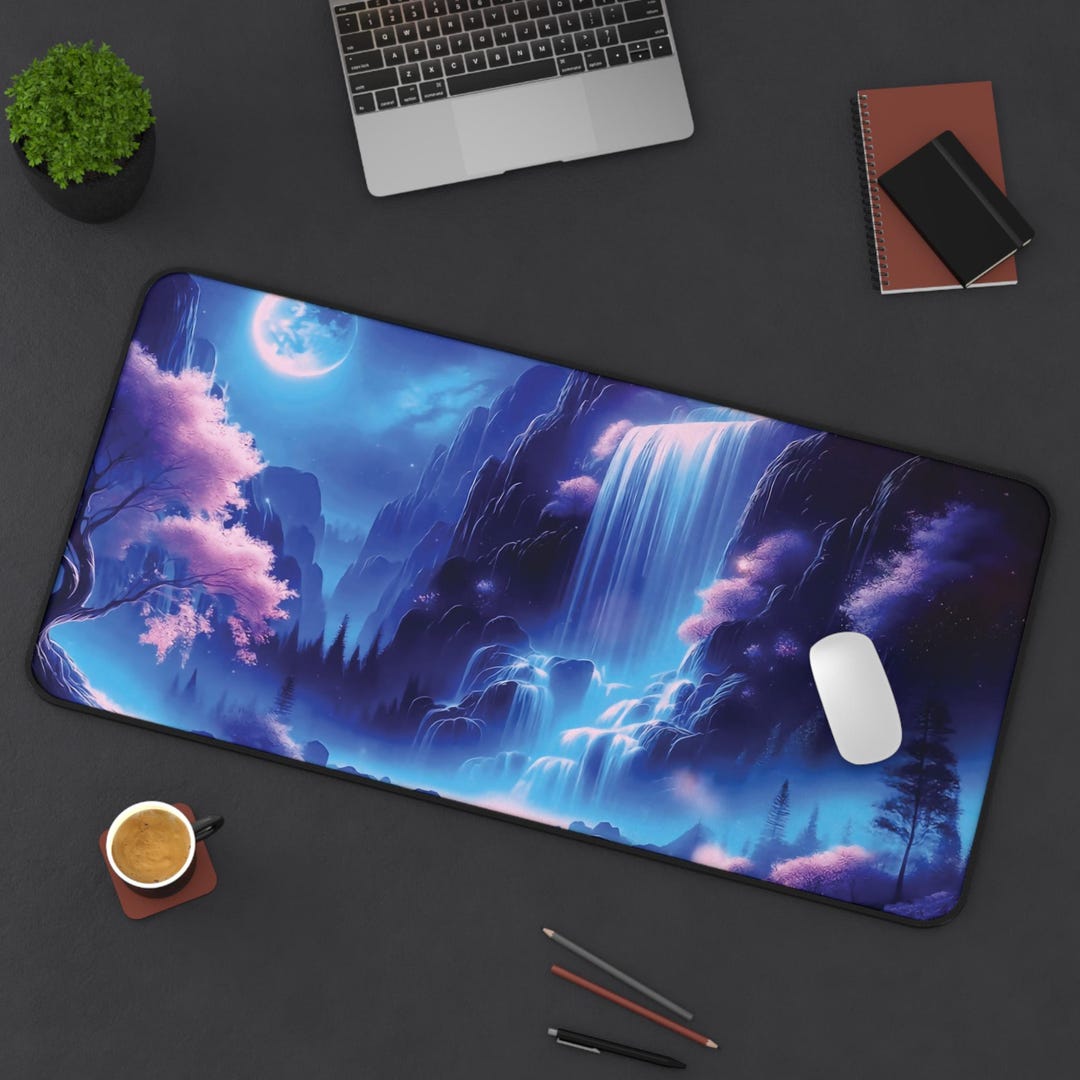 Cherry Blossom Mouse Pad, XL Sakura Gaming Mouse Pad, Japanese Garden ...