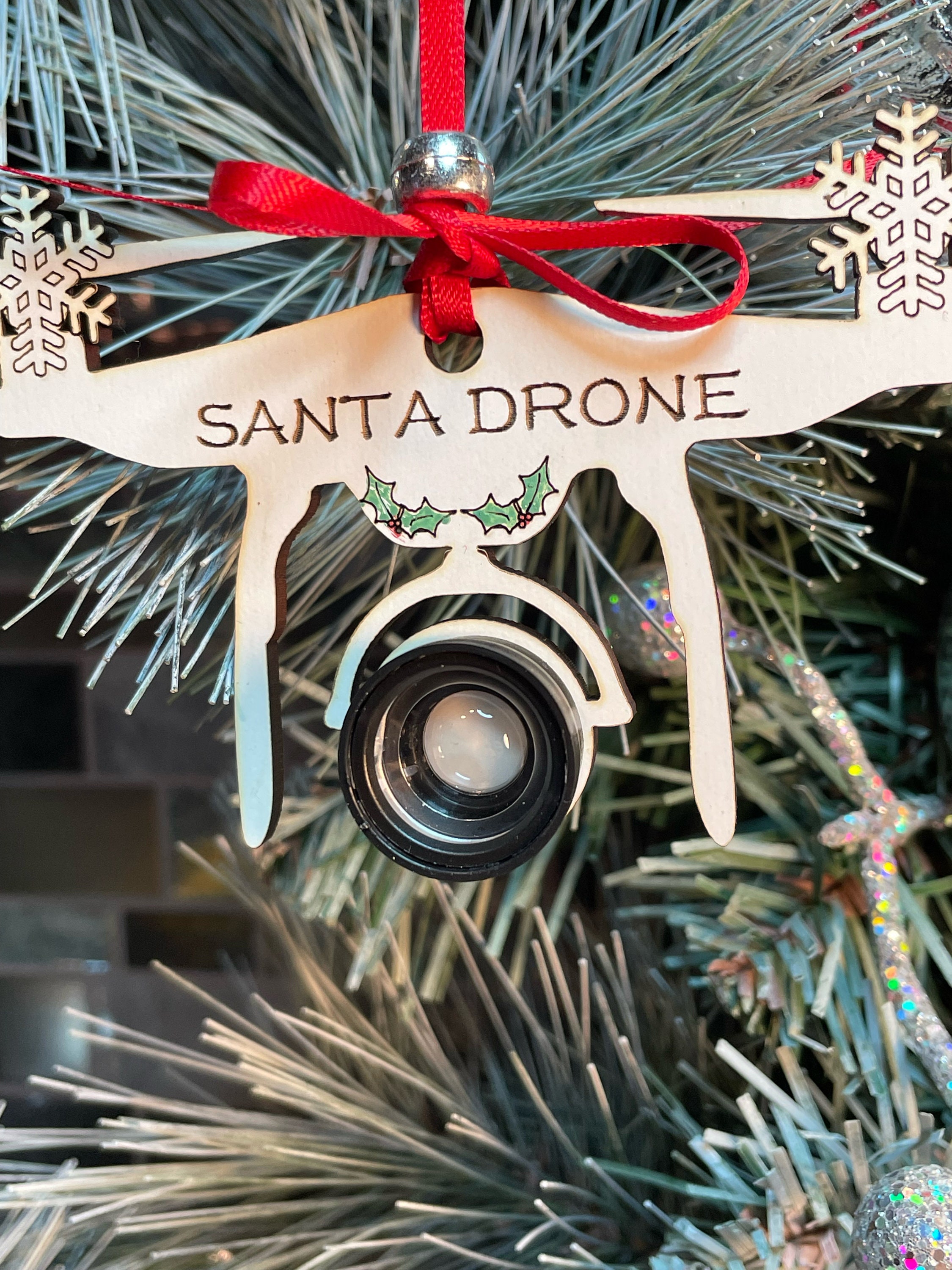DIGITAL FILE, Santa Drone Christmas Ornament - Etsy
