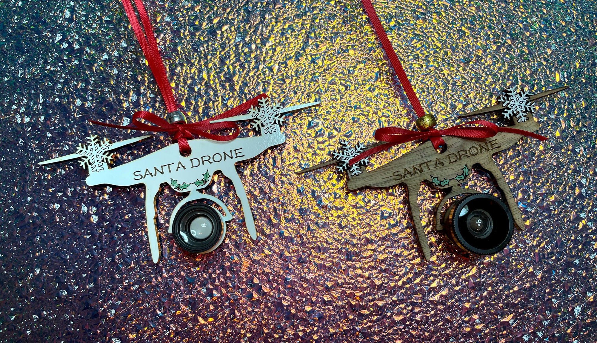 DIGITAL FILE, Santa Drone Christmas Ornament - Etsy