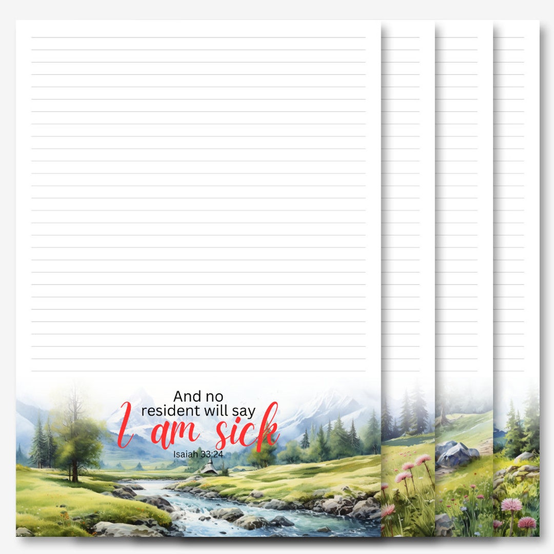 Printable JW Stationery | Letter Writing Paper | JW Letter Writing ...