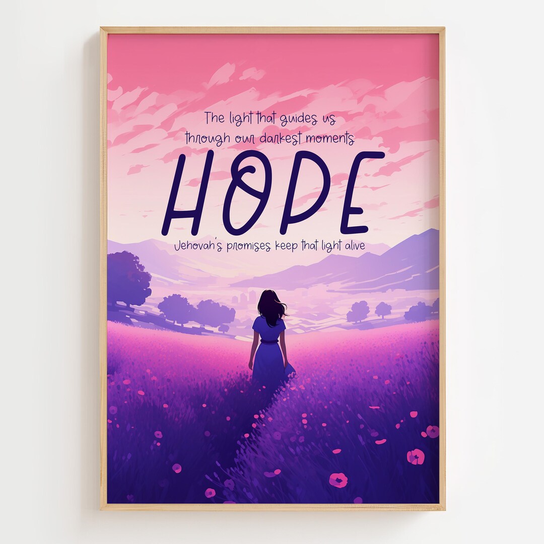 JW Wall Art Printable Poster for Jehovah's Witness Home Decor JW ...