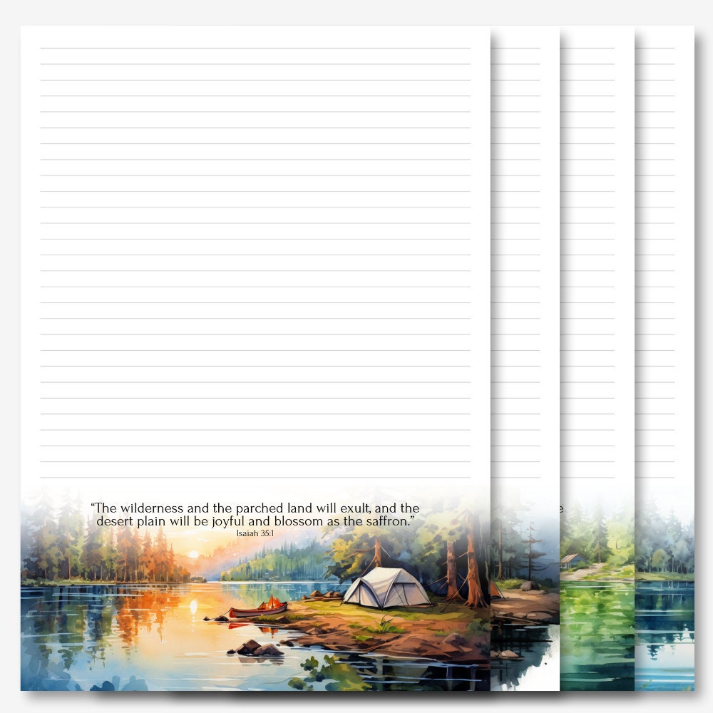 JW Printable Stationery Letter Writing Paper JW Letter Writing ...