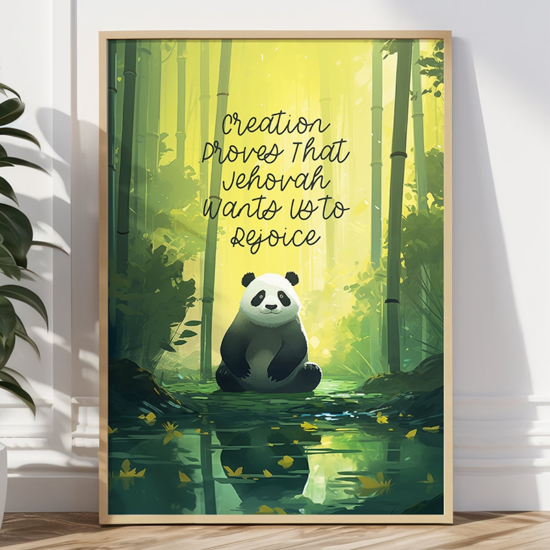 JW Wall Art | Printable Poster for Jehovah's Witness | Home Decor ...