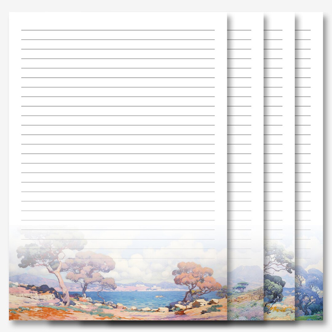 JW Letter Writing Stationery Letter Writing Paper JW Printable - Etsy
