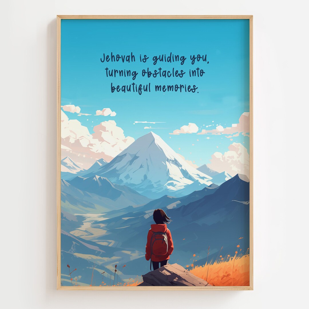 JW Wall Art Printable Poster for Jehovah's Witness Home Decor JW ...