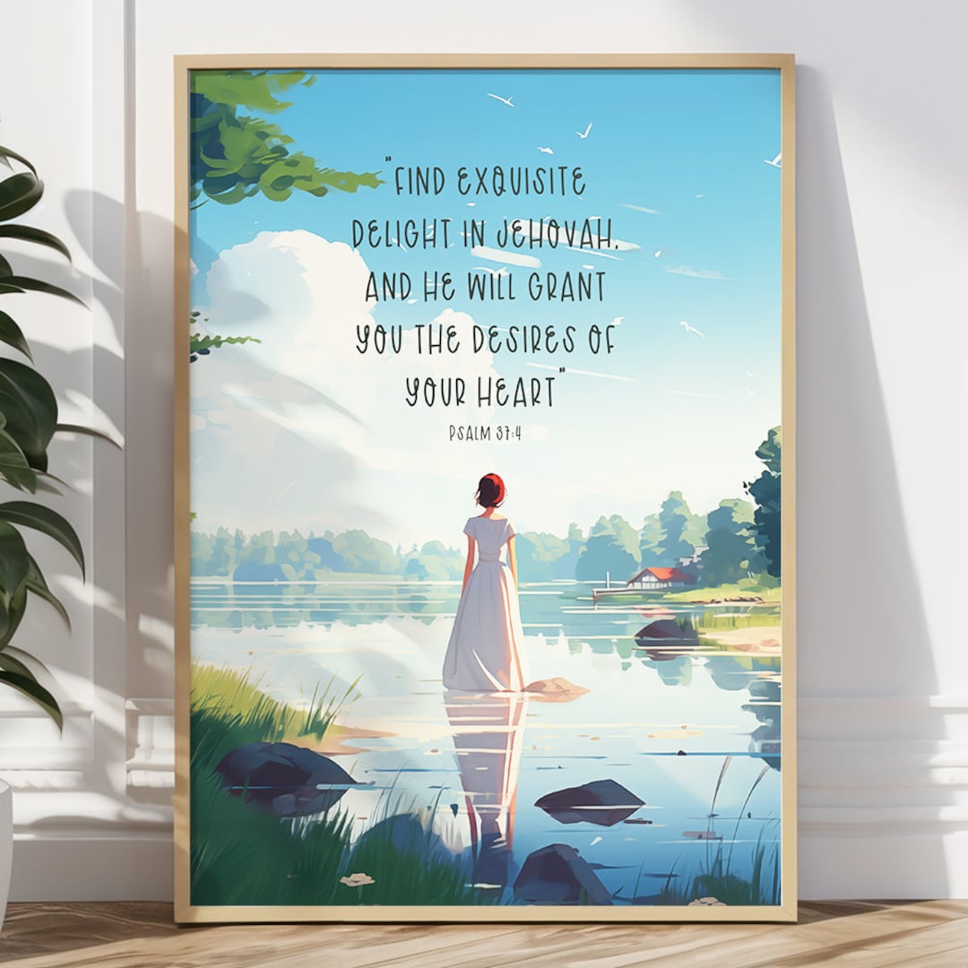 JW Wall Art Printable Poster for Jehovah's Witness Home Decor Regalog ...