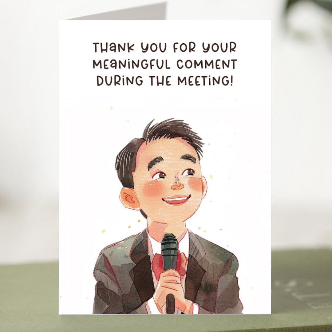 JW Thank You Card Meeting Comment Card Printable Encouragement Card ...