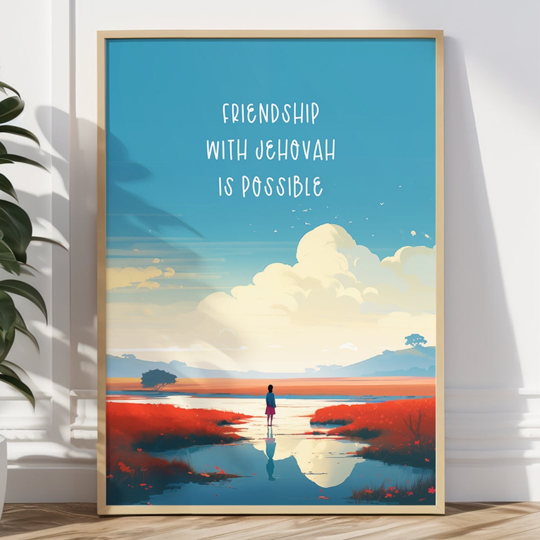 JW Wall Art | Printable Poster for Jehovah's Witness | Home Decor ...