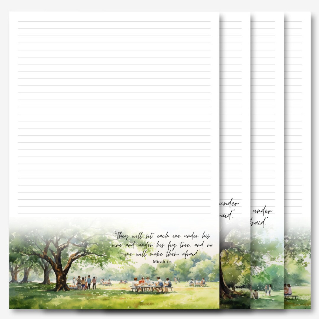 JW Printable Stationery | Letter Writing Paper | JW Letter Writing ...