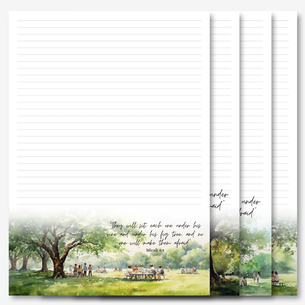 JW Printable Stationery Letter Writing Paper JW Letter Writing ...