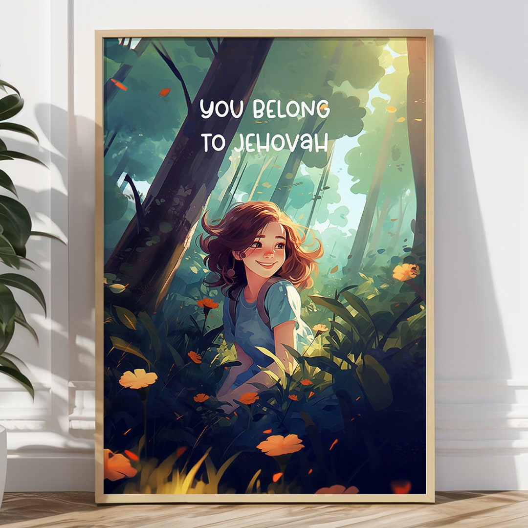 JW Wall Art | Printable Poster for Jehovah's Witness | Home Decor ...