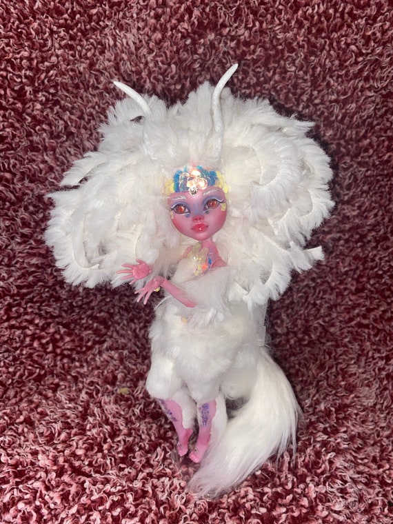 Falkor Furling OOAK Repaint Monster High Doll - Etsy