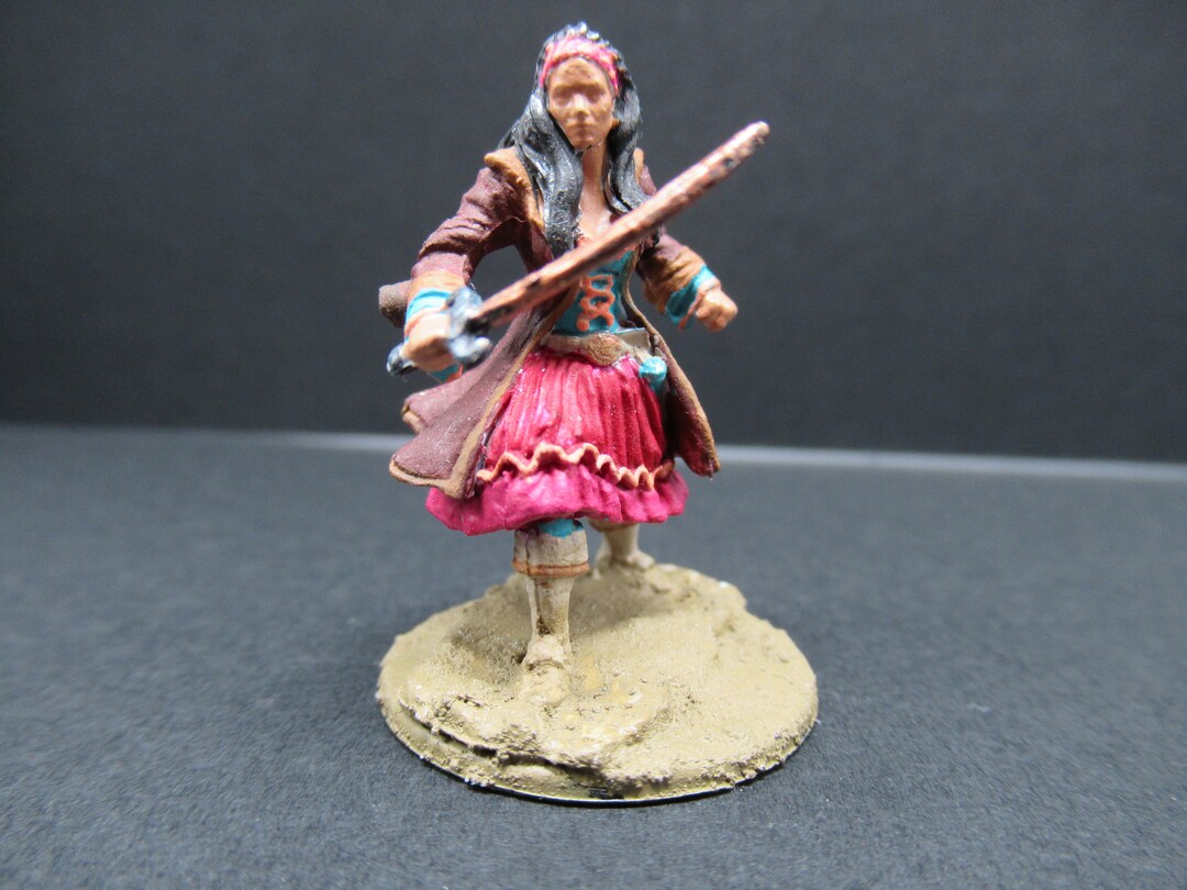 Esmeralda Curse of Strad Mini Painted Miniature for D&D, Pathfinder and ...