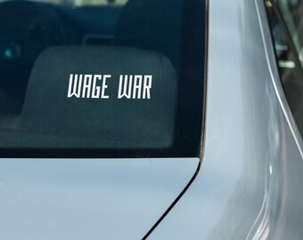 Wage War - Etsy