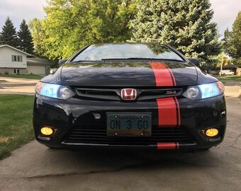 Stripe Hood Decal - Etsy