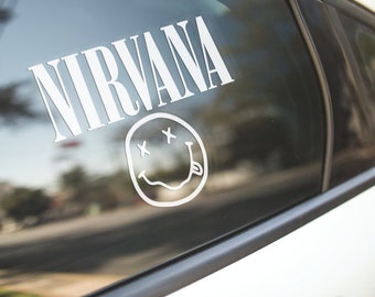 Nirvana Car Decal - Etsy