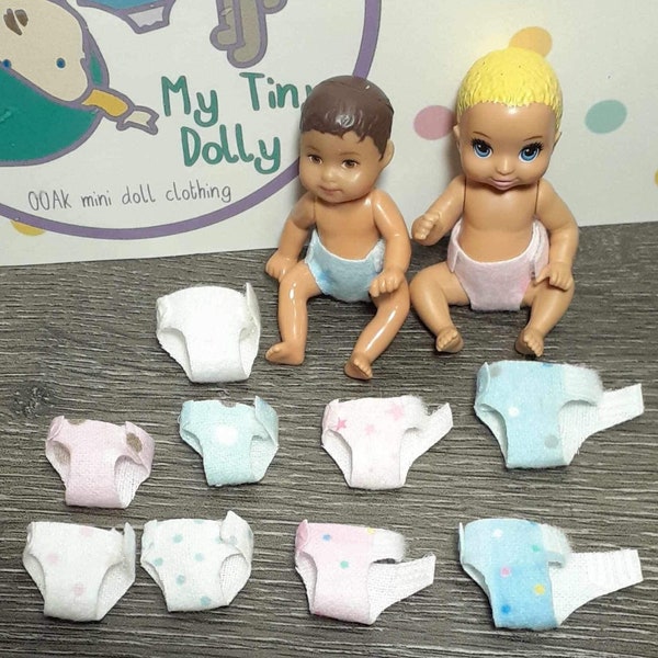 Mini Silicone Baby Diapers - Etsy