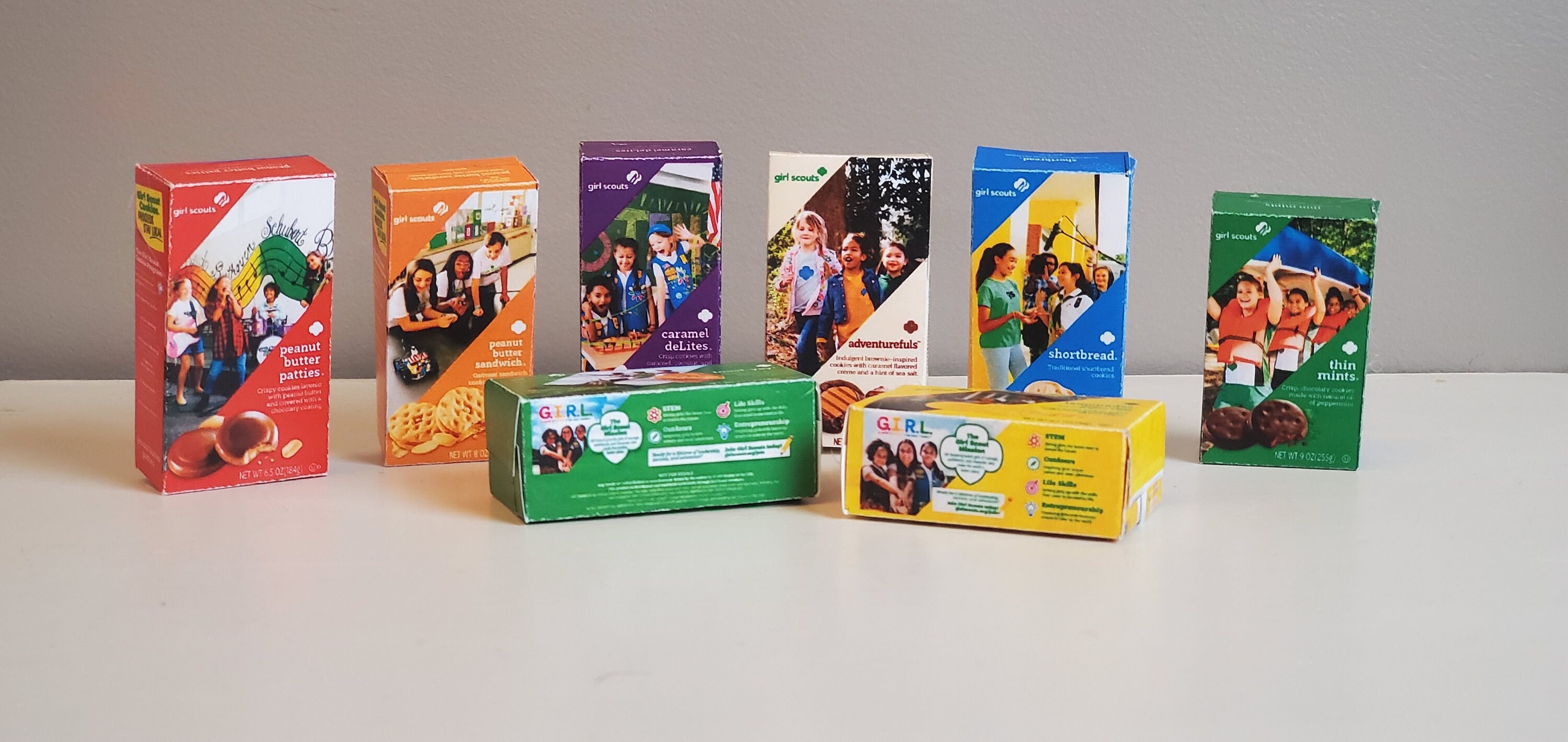 NEW 2022 ABC Bakers Printable Girl Scout Cookie Box Template - Etsy ...