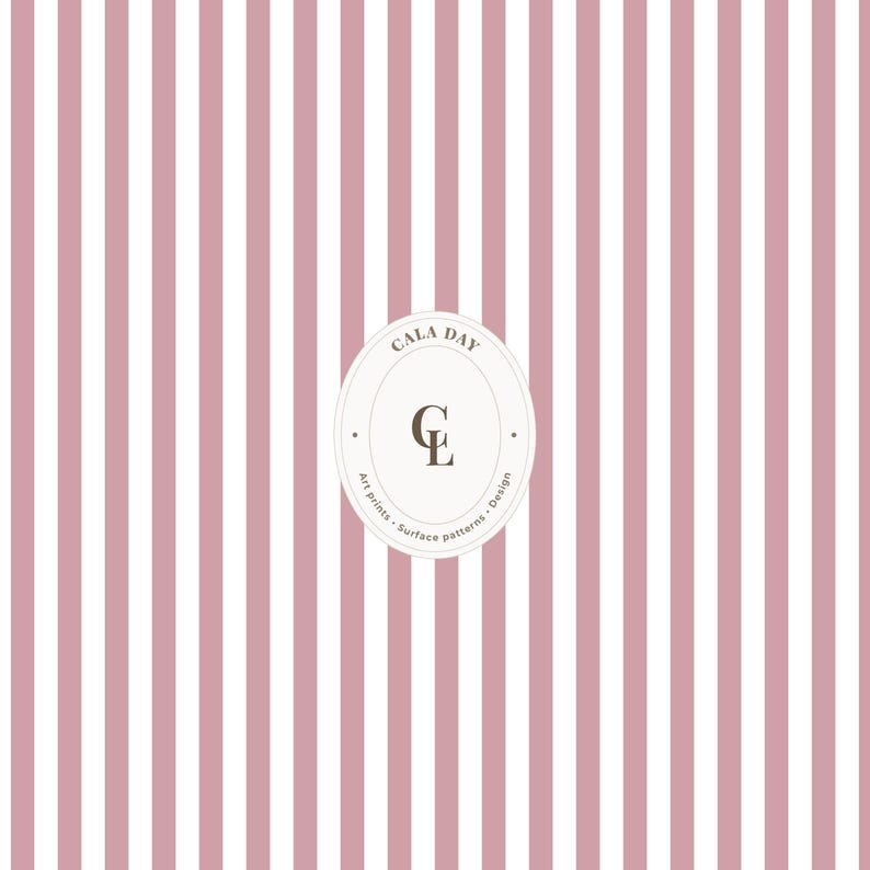 Digital Paper Pack, Scrapbook Paper Pack, Pink Stripe Pattern ...