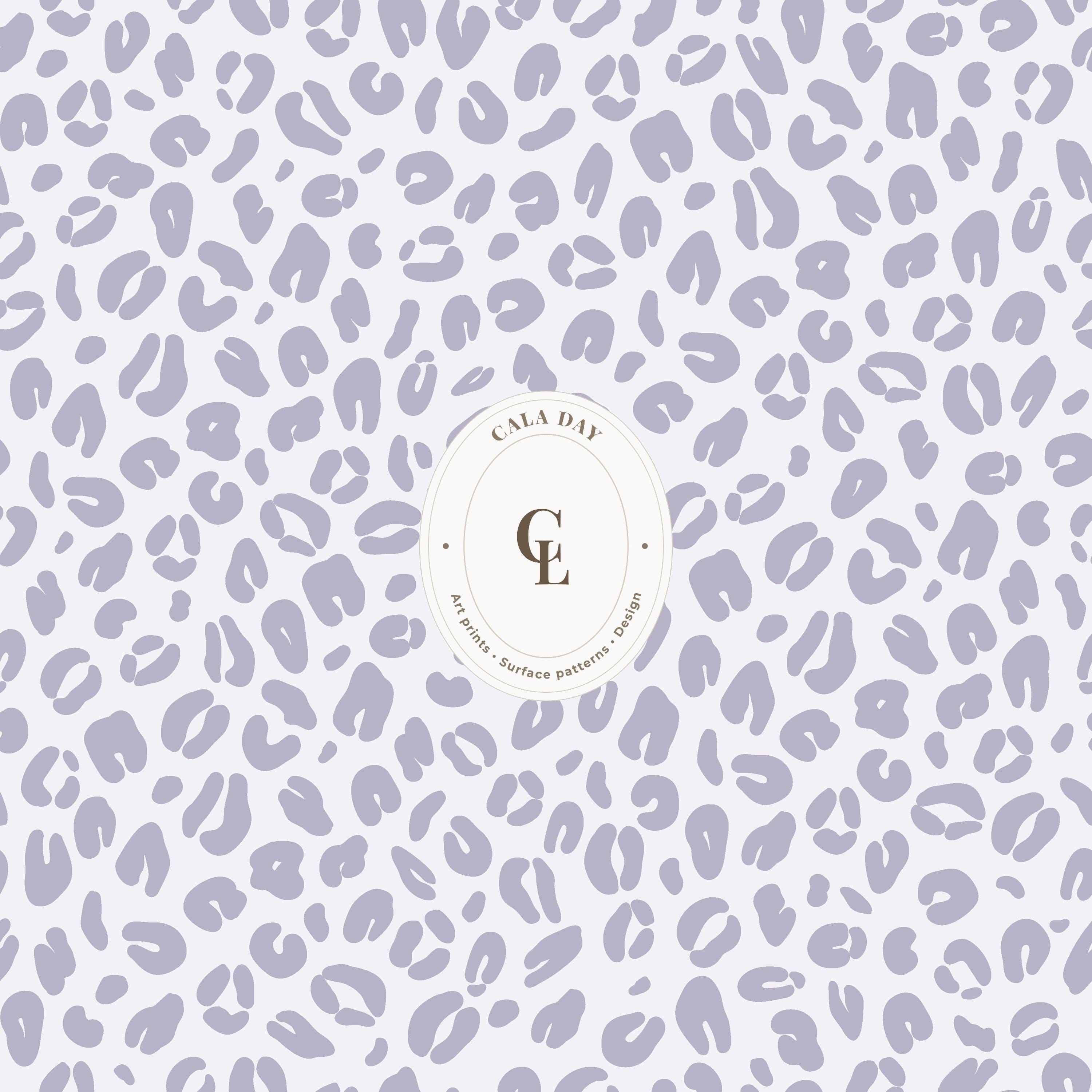 Pastel and Ash Leopard Seamless Pattern Digital Paper Pack – Animal ...