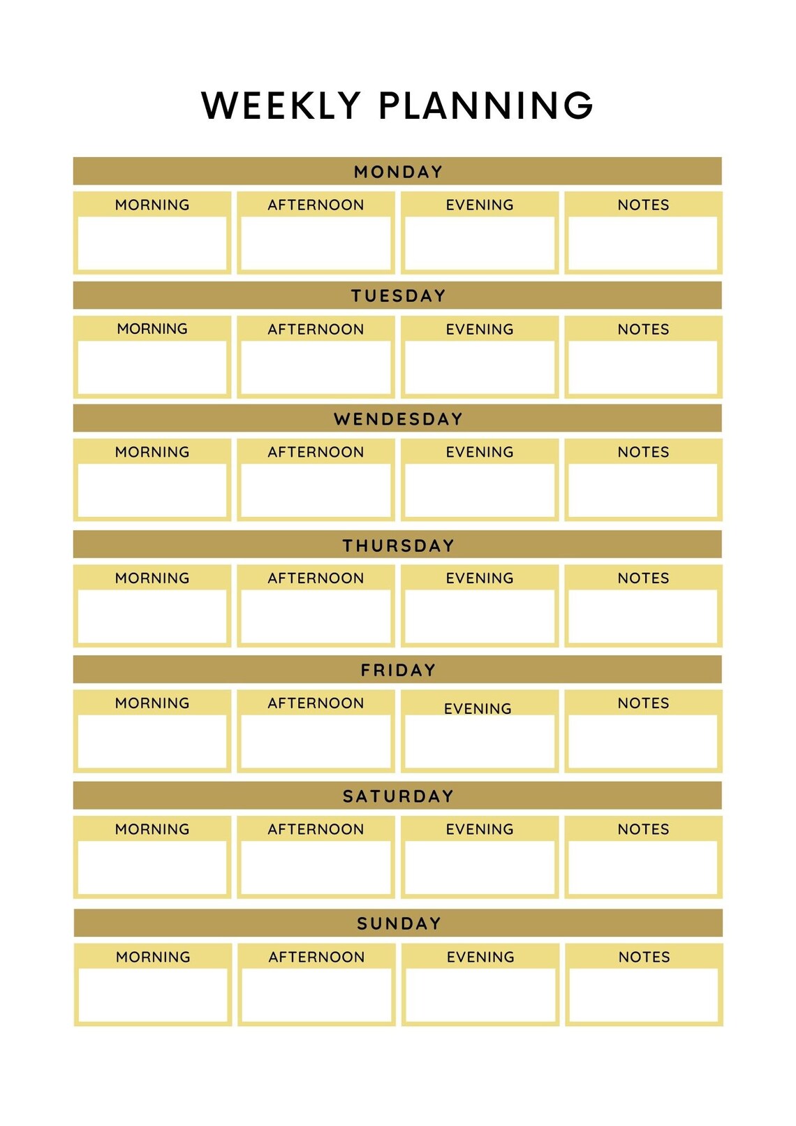 7-day Challenge Planner - Daily To-do, Habit Tracker, Progress Journal ...