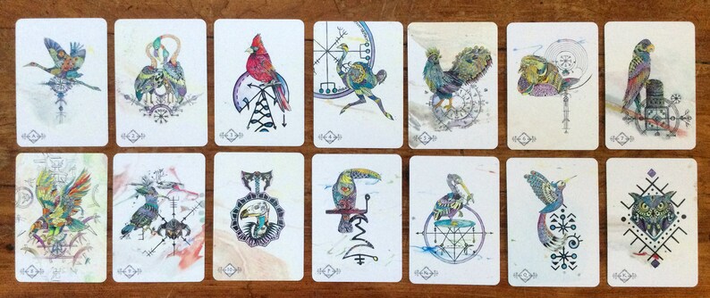 The Transparent Wisdom Tarot Deck - Etsy