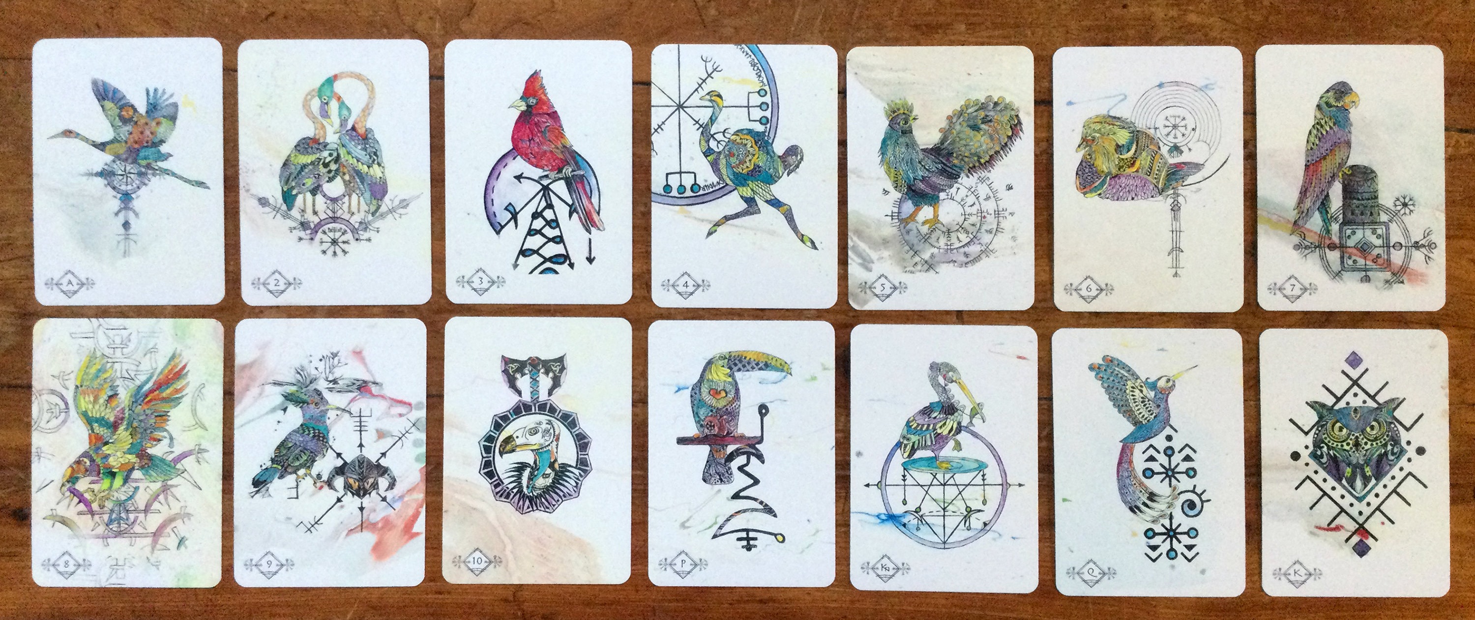 The Transparent Wisdom Tarot Deck - Etsy