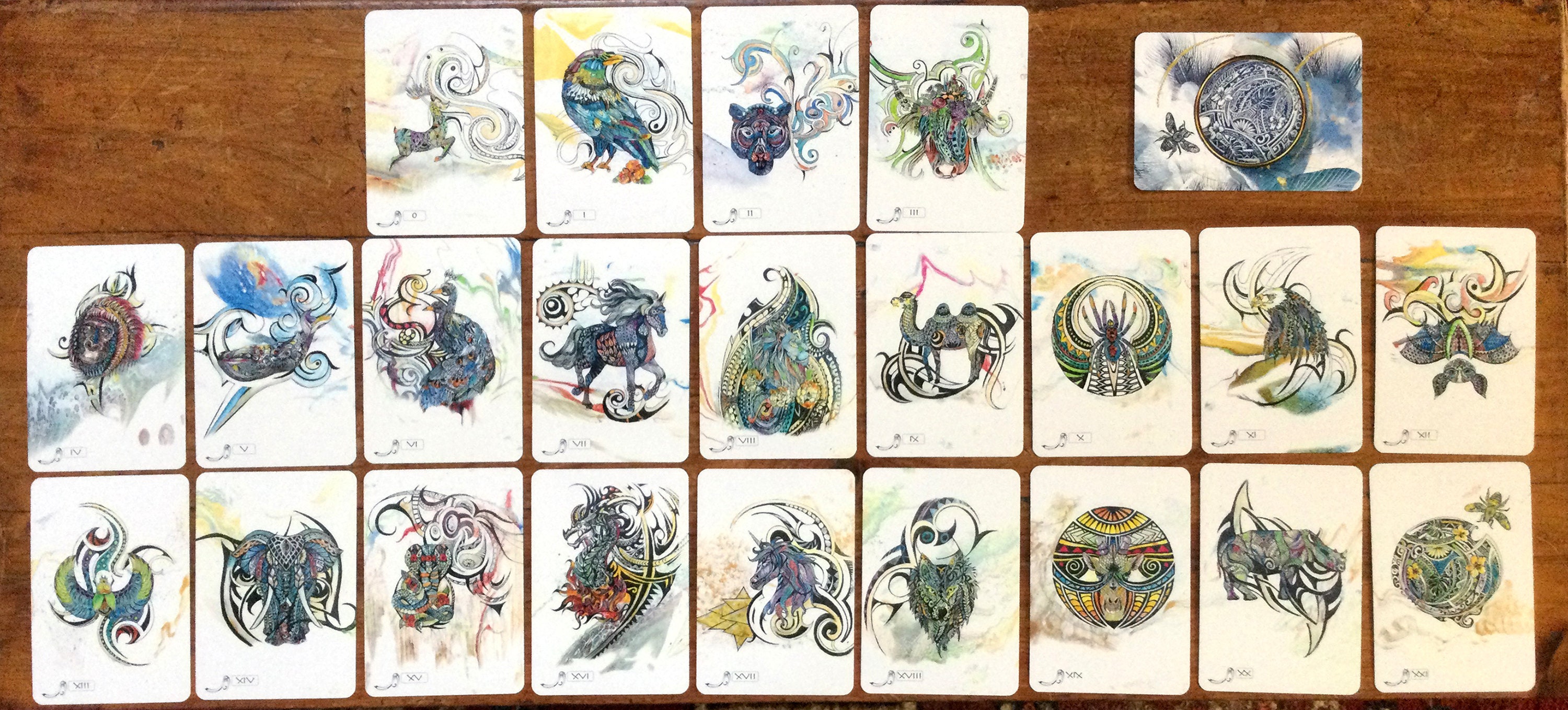 The Transparent Wisdom Tarot Deck - Etsy