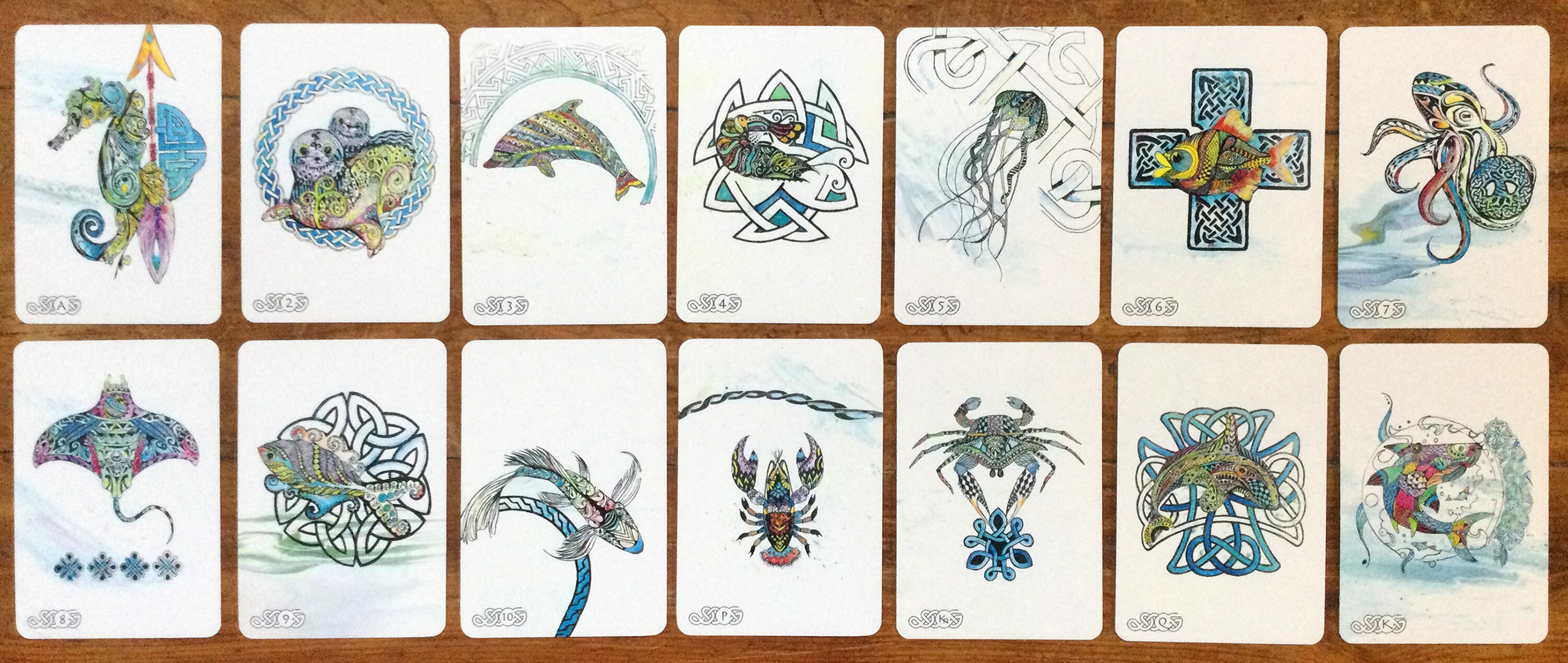 The Transparent Wisdom Tarot Deck - Etsy